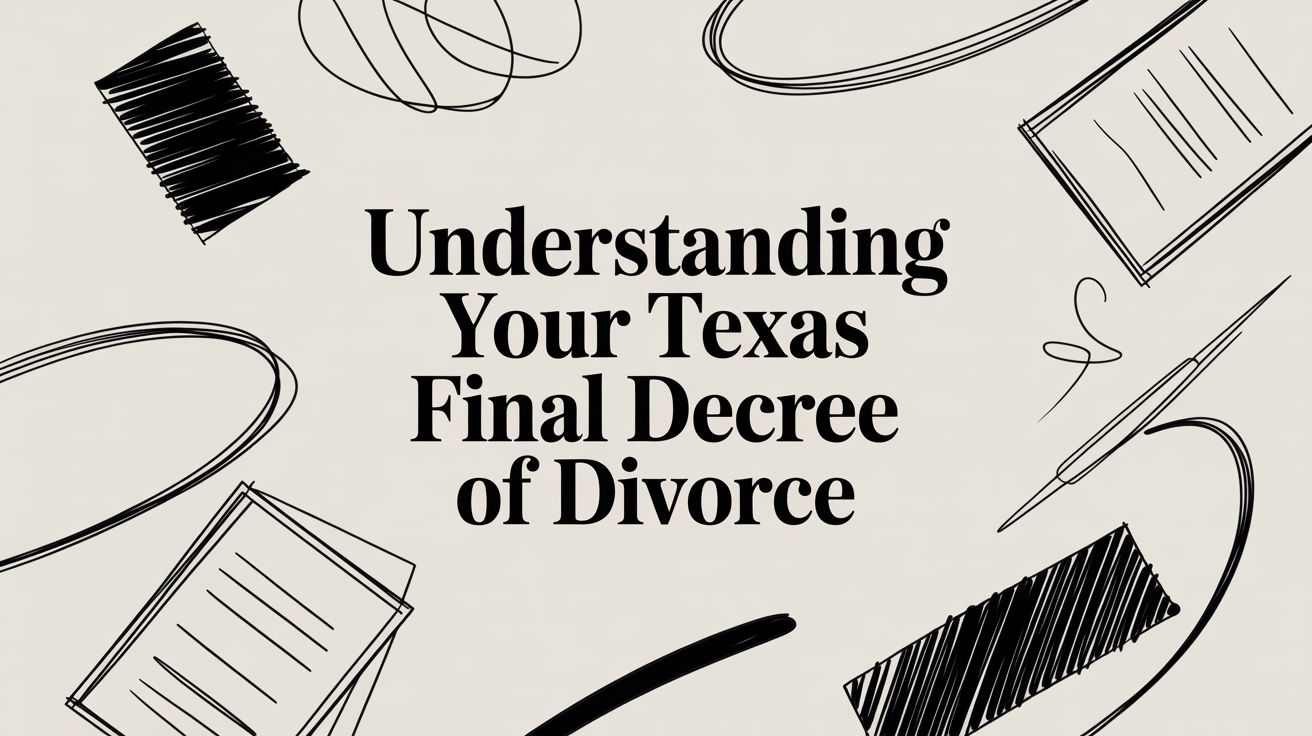 Understanding Your Texas Final Decree of Divorce